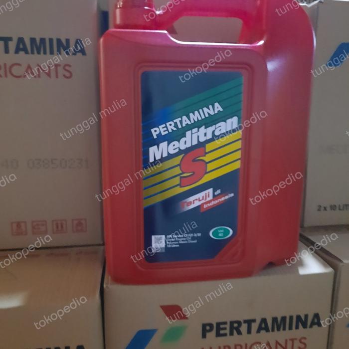 Jual Oli diesel pertamina meditran s 40 10l oil s40 10 liter ltr - Kota ...