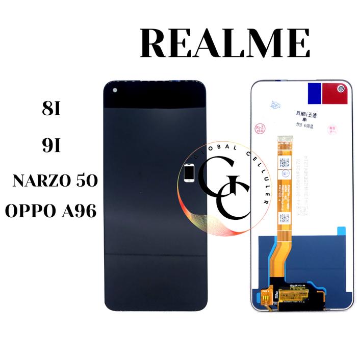 Jual Lcd Realme 8I 9I Narzo 50 Oppo A96 Original (Lcd Touchscreen ...