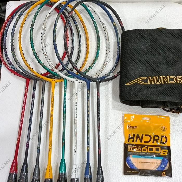 Jual Raket Badminton Bulutangkis HUNDRED HNDRD Powertek Series Original ...