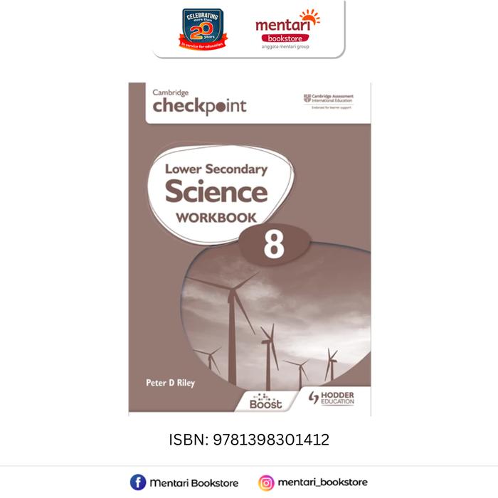 Jual Hodder Cambridge Checkpoint Lower Secondary Science 3rd Edition ...
