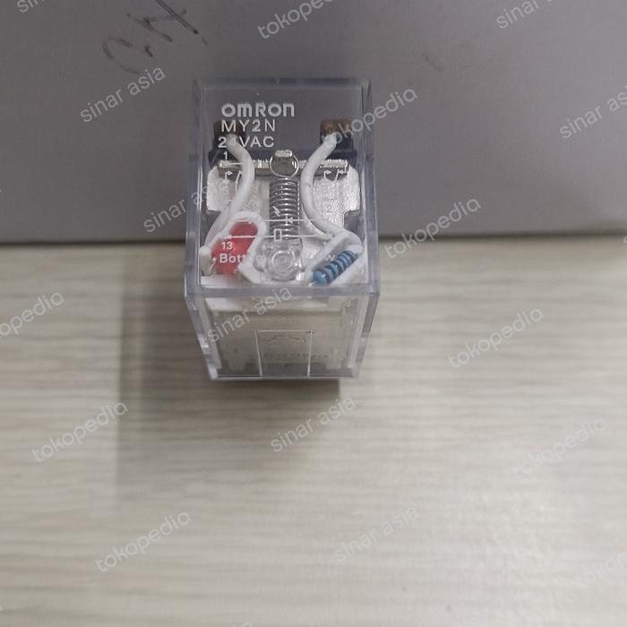 Jual relay omron my2n 24vac 8pin - Kota Tangerang - sinar asia | Tokopedia