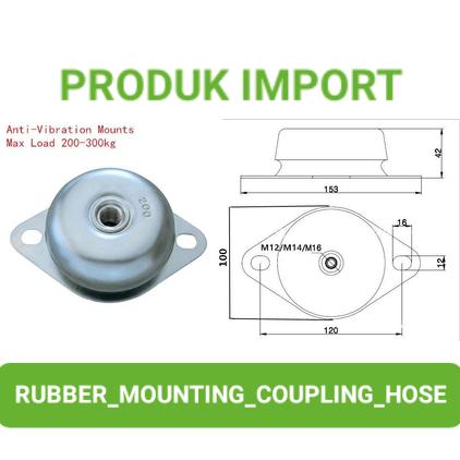 Jual RUBBER ENGINE MOUNTING 200KG - 300KG KARET MOUNTING GENSET ...