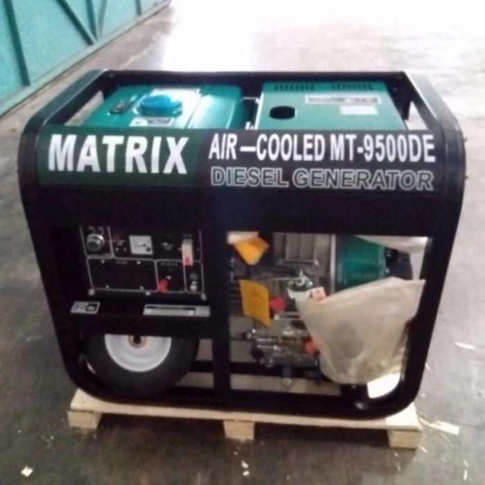 Jual Generator 7300 Genset Solar 7000 watt Matrix Diesel Open MT 9500 ...