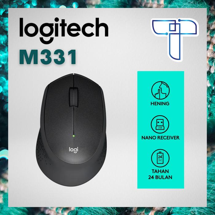 Promo Mouse Bluetooth Logitech M331 Multi Device Original - Kota ...