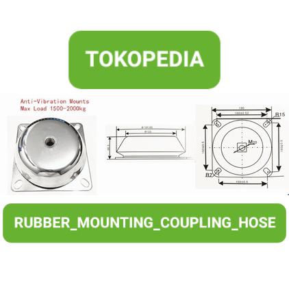 Jual RUBBER ENGINE MOUNTING 1500KG-2000KG KARET MOUNTING GENSET ...