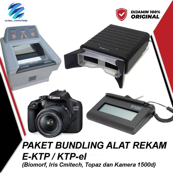 Jual PAKET BUNDLING / LENGKAP ALAT REKAM, PEREKAMAN KTP - el / E - KTP ...