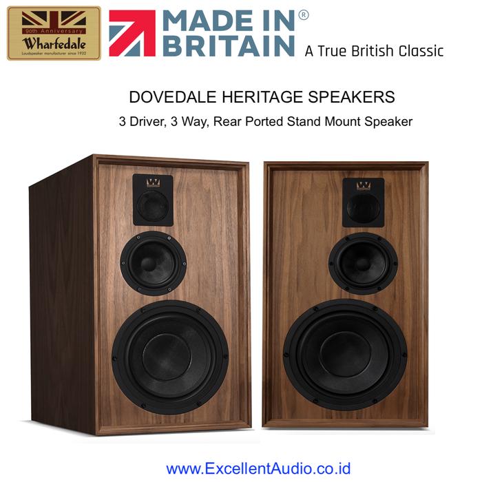 Promo Speaker Wharfedale Dovedale 3-way vented-box / standmount Made In ...