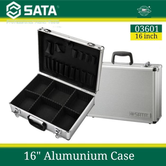 Jual SATA Aluminum Tool Box 16" 03601 - Jakarta Barat - SATA HAND TOOLS ...