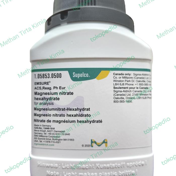 Jual Magnesium nitrat hexahydrate merck || magnesium nitrate merck 1. ...