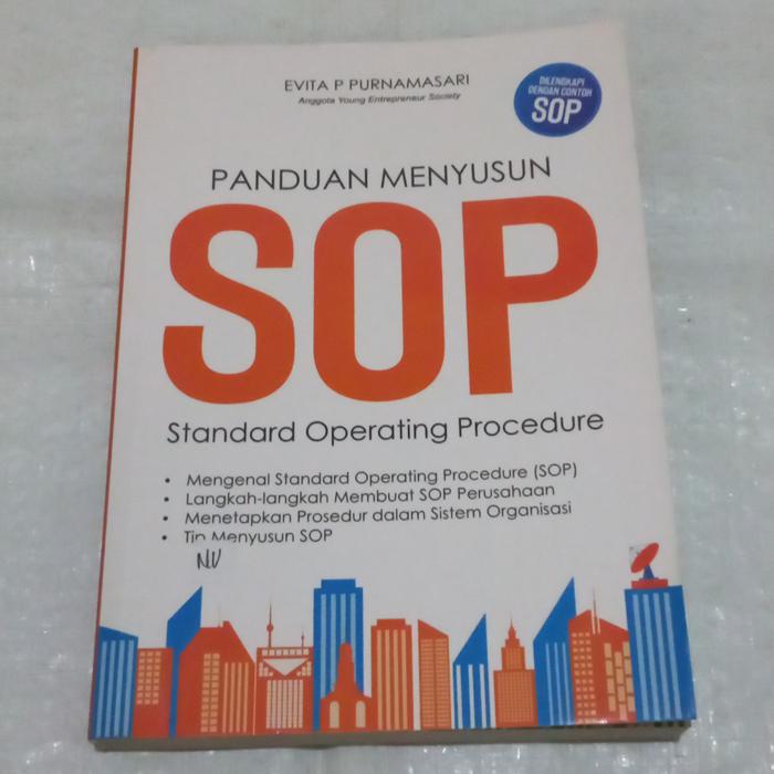Jual BUKU PANDUAN MENYUSUN SOP STANDART OPERATING PROCEDURE - Kab. Tangerang - Sea Book | Tokopedia