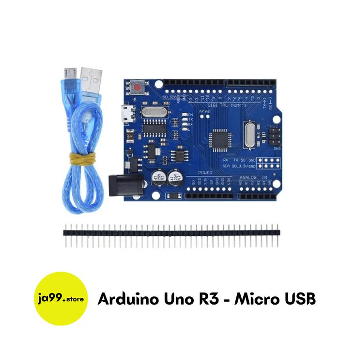 Jual Arduino Uno R3 SMD Atmega328 CH340G + MicroUSB - Kab. Bandung ...