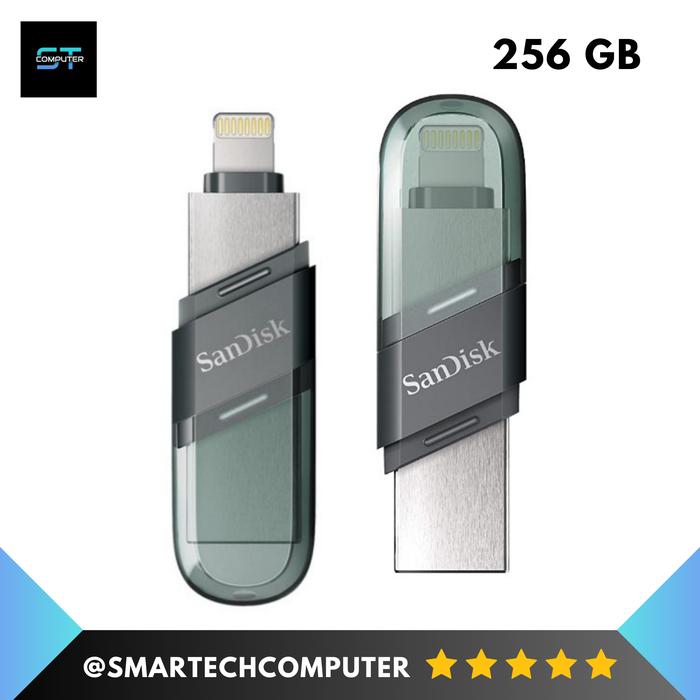 Jual Flashdisk OTG SANDISK 256GB iXpand Flip USB to Lightning iPhone ...
