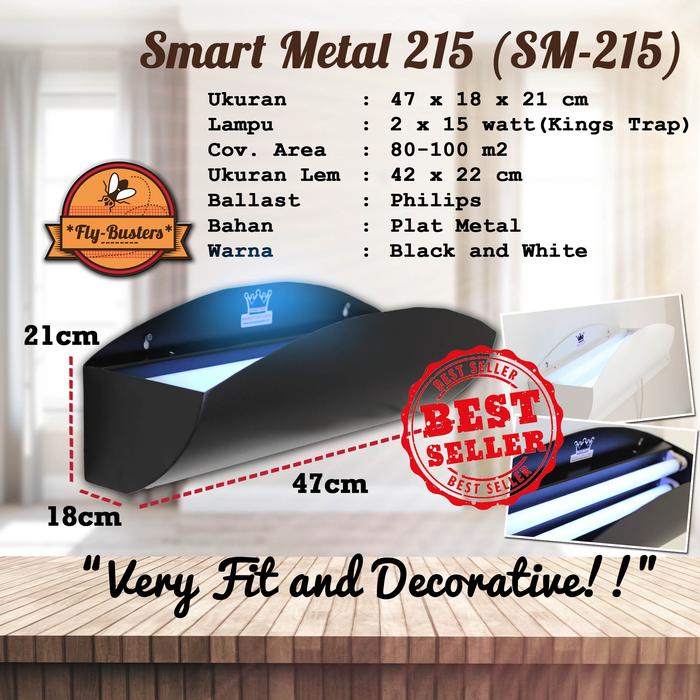 Promo Fly Catcher / Insect Trap / Flycatcher /Perangkap Lalat 2 Lampu, Type SM 215 Kings Trap ...