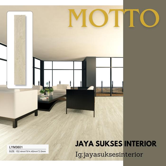 Jual Vinyl Kayu Lantai MOTTO LYM3601 Tebal 2mm / Box - Jakarta Selatan - JAYASUKSESINTERIOR ...