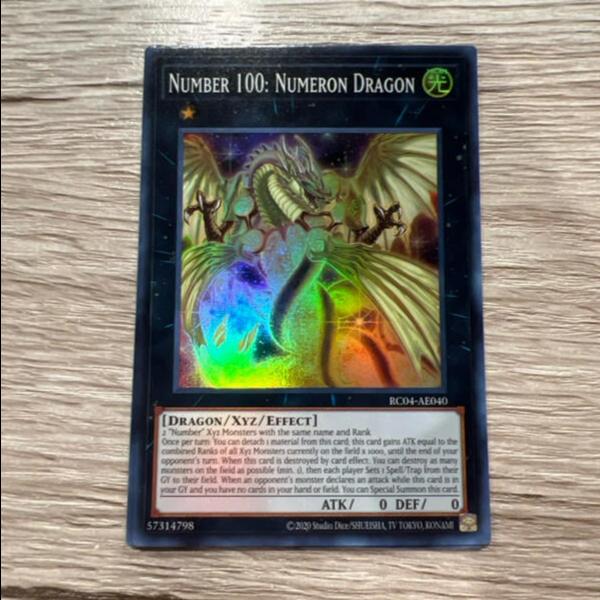 Jual Kartu Yugioh AE RC04-AE040 Number 100: Numeron Dragon - SUPER - Kab. Bantul - Guild House ...