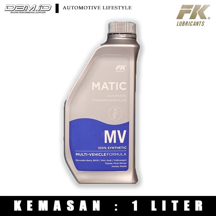 Jual OLI OIL FK Lubricant MATIC ATF BENSIN DIESEL MV 1 LITER - Kota ...
