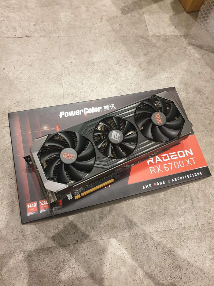 Jual POWERCOLOR RX 6700 XT RED DEVIL 12GB DDR6 192BIT RADEON - Jakarta ...