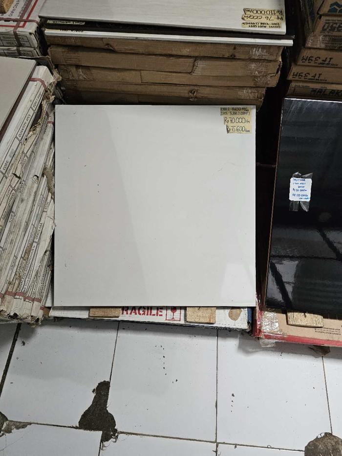 Jual PUTIH POLOS GLOSSY UK.60X60 DINDING/LANTAI KERAMIK - Kota Semarang ...