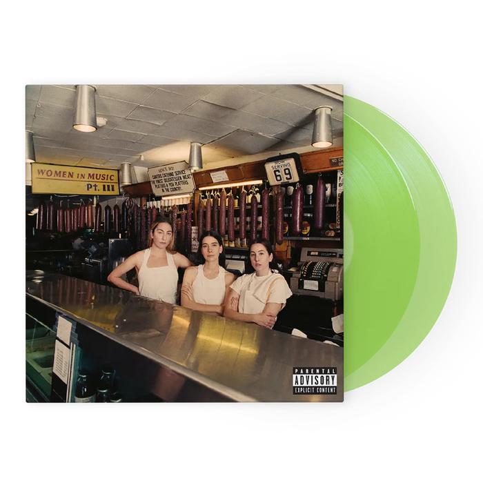 Jual Women In Music PT III Haim Exclusive Translucent Lime Vinyl LP ...