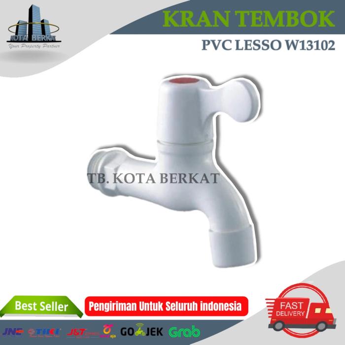 Jual KRAN AIR PVC/ KRAN TEMBOK LESSO 3/4 IN - Kota Balikpapan - TB ...