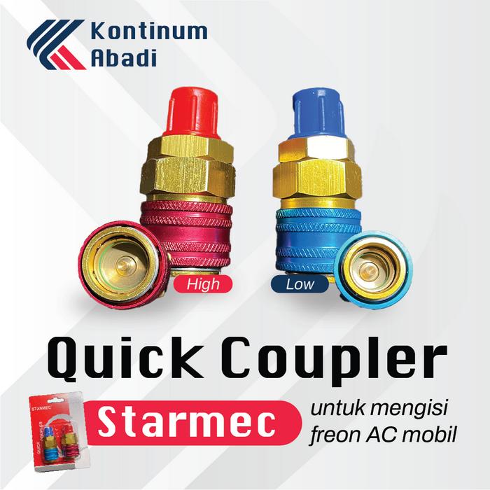 Jual QUICK COUPLER / ADAPTER / NEPEL AC MOBIL R134a - Jakarta Utara ...