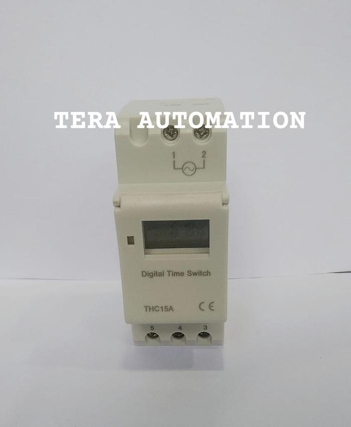 Jual THC15A 220V Digital LCD Power Programable Timer Time Switch READY ...