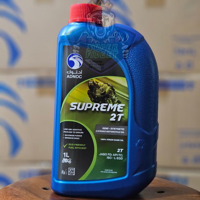 Promo Oli Samping Adnoc Supreme 2T Size 1Liter - Jakarta Barat - Super ...