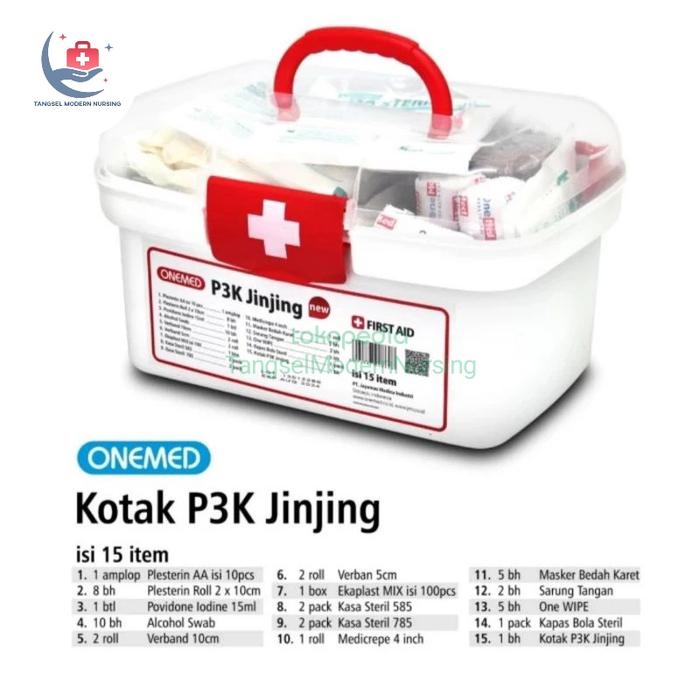 Jual Kotak P3k Lengkap + Isi 15 Pcs /p3k Terbaik/peralatan Medis Di ...