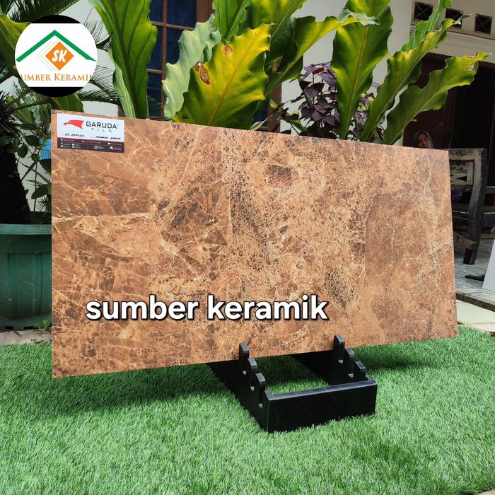 Jual Granite lantai 60x120 Romano brown / GS129M68D / Garuda tile - Kab ...