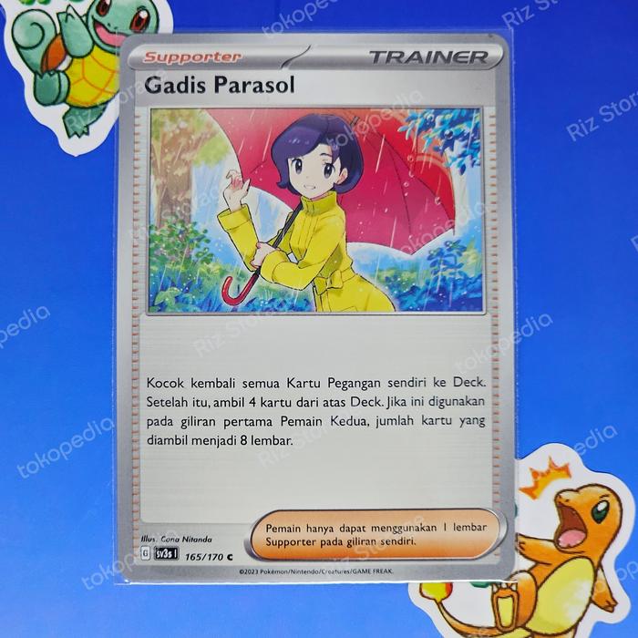 Jual Gadis Parasol Pokémon TCG INDONESIA sv3sI Parasol Lady - Kab ...