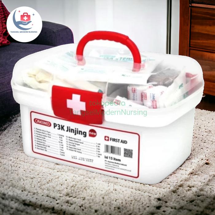 Jual Kotak P3k Lengkap + Isi 15 Pcs /p3k Terbaik/peralatan Medis Di ...