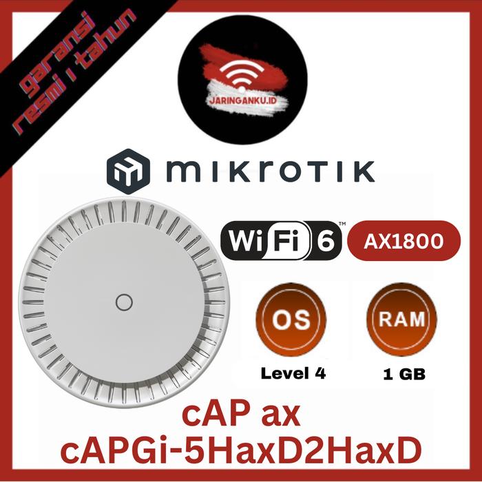 Jual Mikrotik CAP ax CAPGi5HaxD2HaxD Wifi 6 Access Point - Jakarta ...