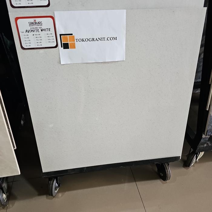 Jual GRANIT LANTAI POLISHED SANDIMAS AVONITE WHITE 60X60 [FREE ONGKIR ...