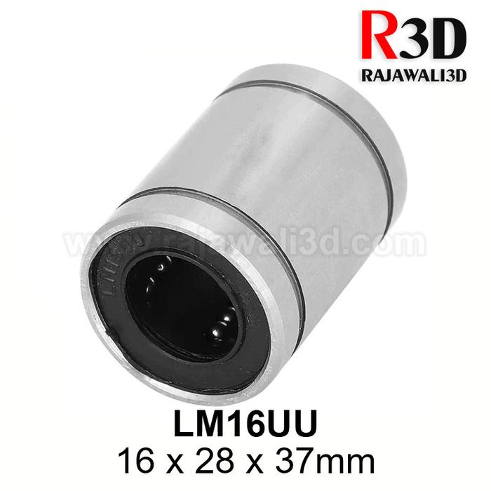 Jual Linear Bearing LM16UU Sliding Bushing 16x38x37mm - Kab. Temanggung ...