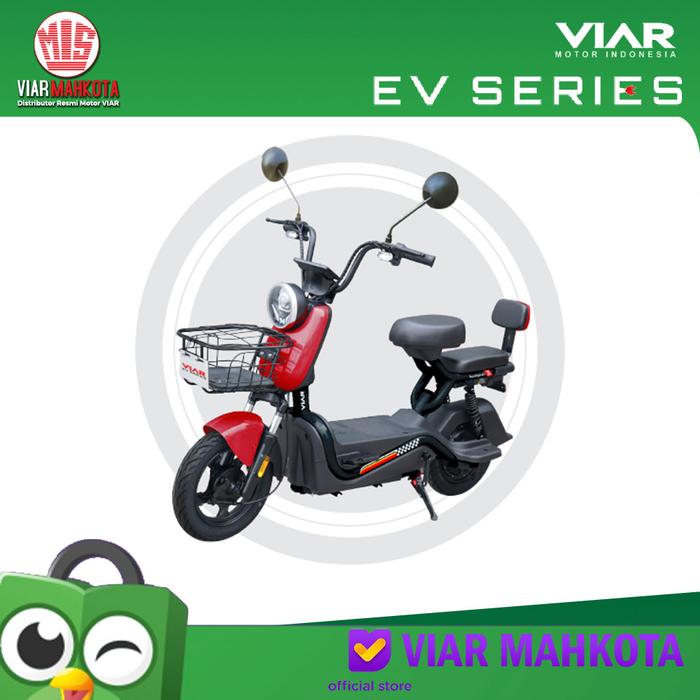 Jual Akasha 3 Sepeda Listrik VIAR - Merah, JAKARTA - Jakarta Pusat ...