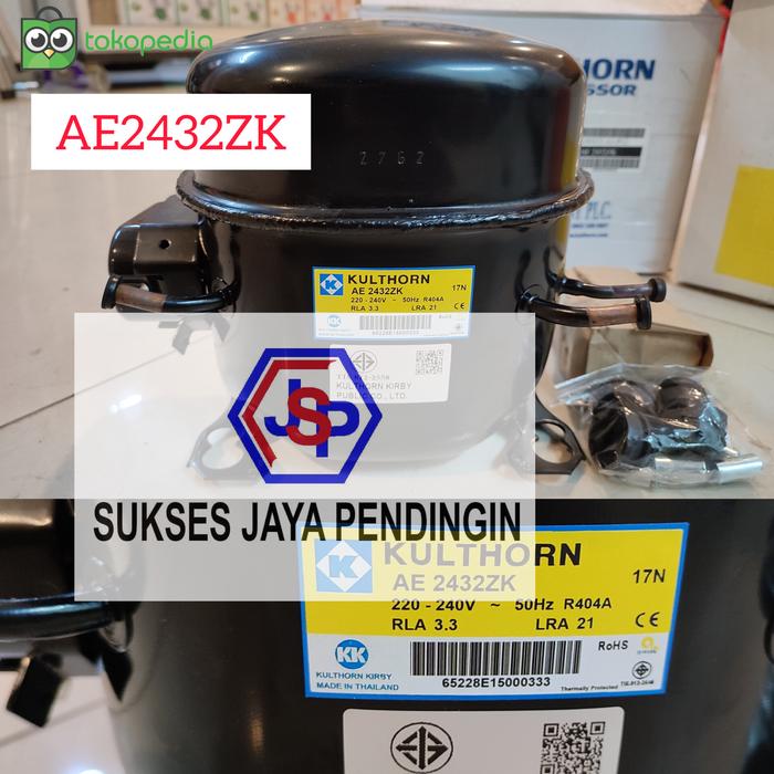 Jual Compressor Kulthorn AE2432ZK R404a / AE2432 - Jakarta Barat ...
