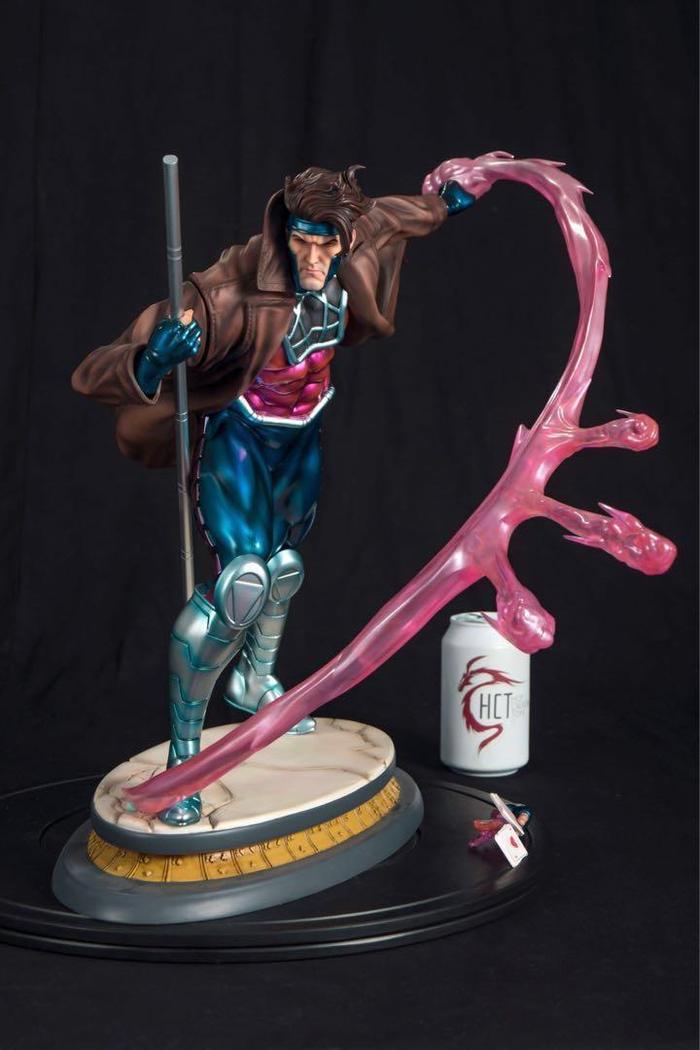 Jual Marvel Vs Capcom - GAMBIT 1/4 Scale Custom Statue by Erick Sosa ...