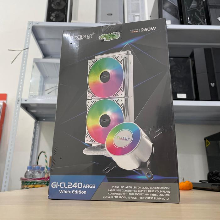 Jual Watercooling GI-CL240 ARGB White - Kota Semarang - Solitaire Computer | Tokopedia