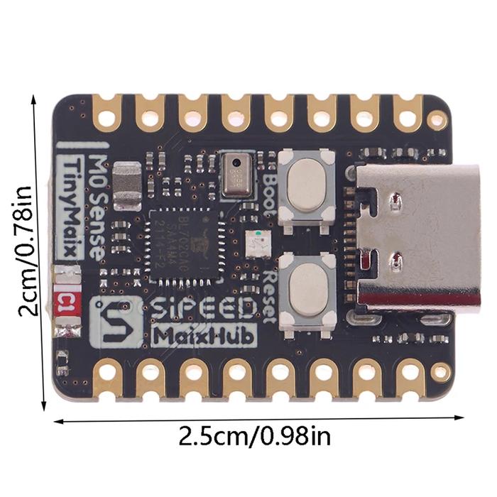 Jual Sipeed M0sense TinyML RISCV BLE Bluetooth Development Board - Kota Bandung - pattra ...