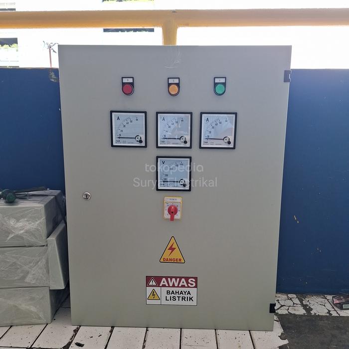 Jual panel listrik 3 phase 25 amper box panel 60x80 indor - Jakarta ...