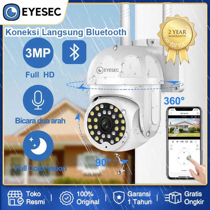 Promo EYESEC IP Kamera Outdoor CCTV Wifi 1080P Waterproof CCTV PTZ NVR ...