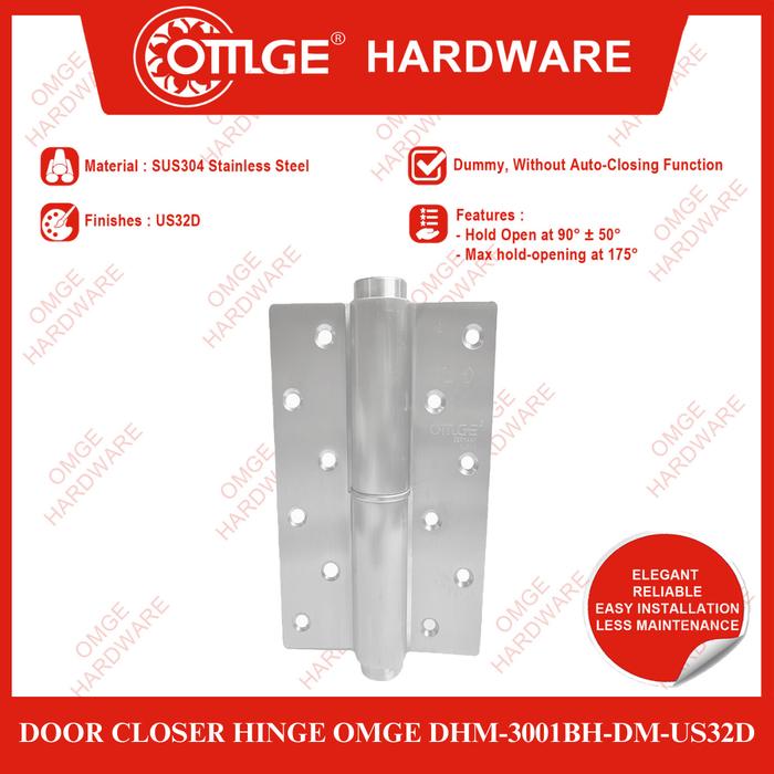 Jual Door Closer Hinge/Engsel Penutup Pintu OMGE DHM-3001BH-DM-US32D ...