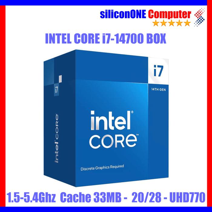 Jual Intel Core i7-14700 Processor BOX LGA1700 14th - Kota Bandung ...