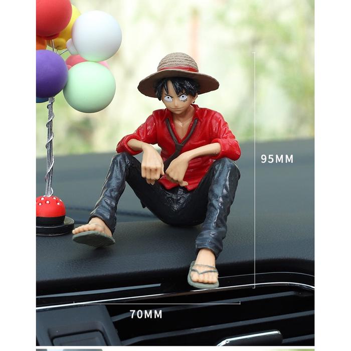 Promo Miniatur One Piece Pajangan Dashboard Mobil Luffy Yukino Anime ...