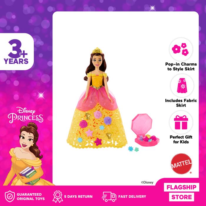 Promo Disney Princess Flower Fashion Belle Doll - Mainan Boneka Anak ...
