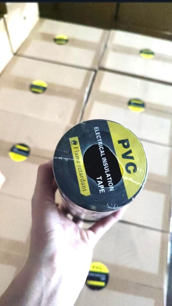 Jual Isolasi kabel listrik 15 mm x 22 yard PVC hitam / solasi kabel ...