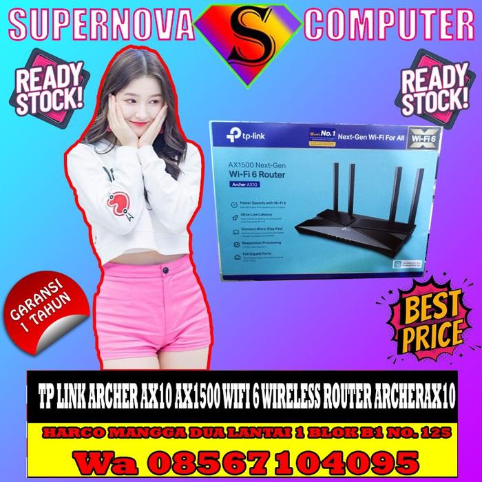 Jual Archer AX10 AX1500 WIFI 6 Wireless router - Jakarta Pusat ...