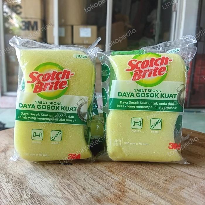 Jual 3M Scotch Brite Sabut Spons Cuci piring_Isi 5/Pcs - Kab. Bekasi ...