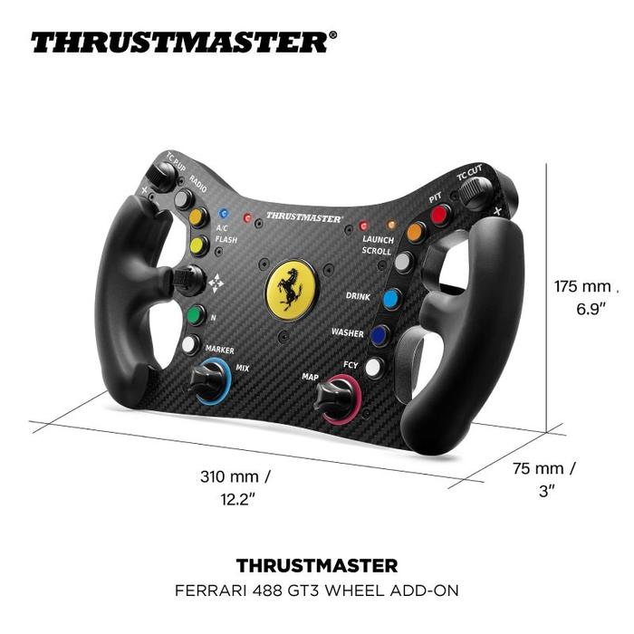 Jual Thrustmaster Ferrari 488 GT3 Wheel Add-On Racing Wheel - Jakarta ...