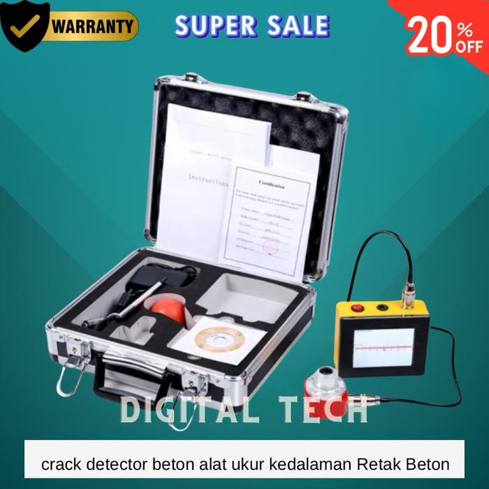 Jual Alat Ukur Retak Beton Crack Lebar Detector Beton Tester Gauge ...